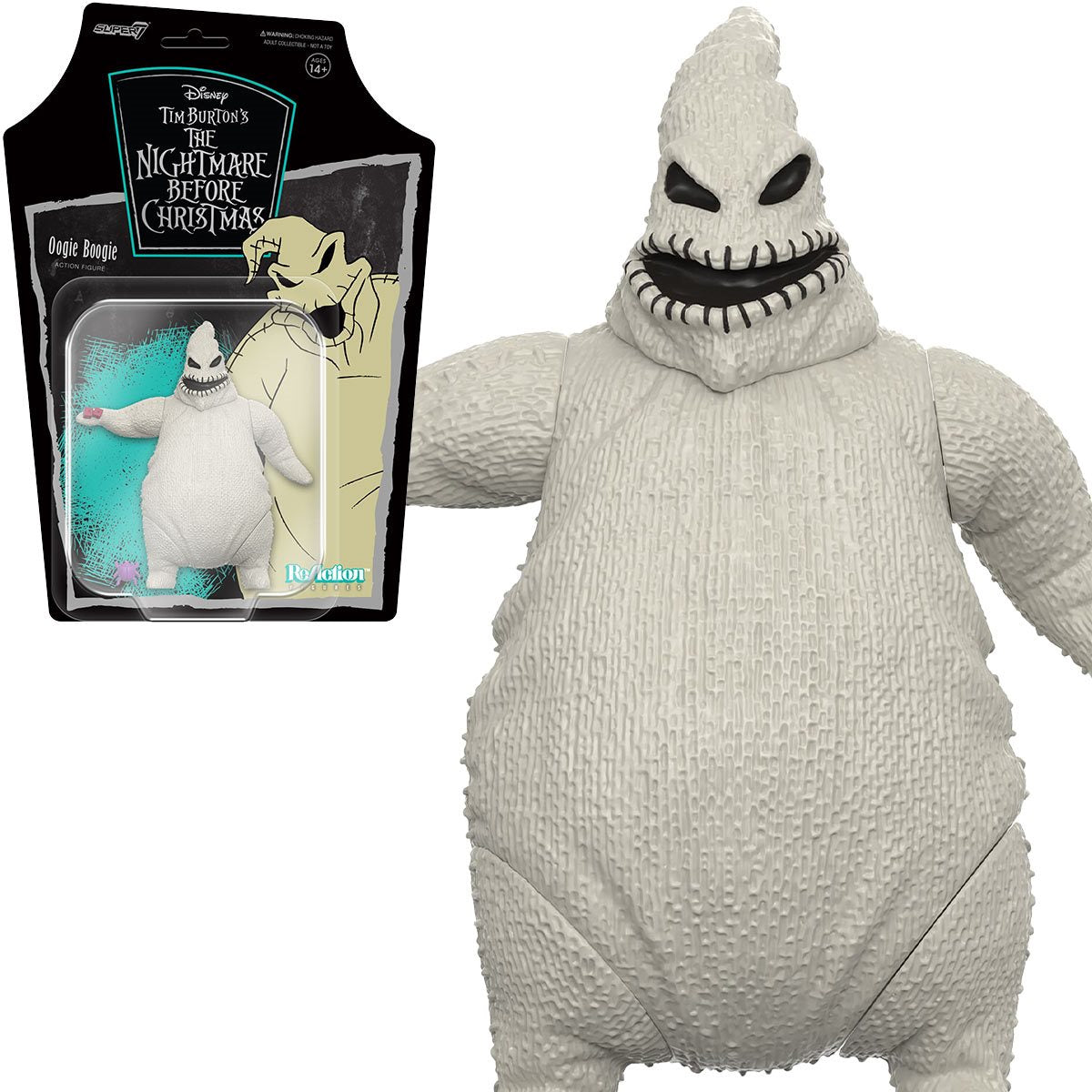 Super7 Disney The Nightmare Before Christmas Oogie Boogie Figure ...