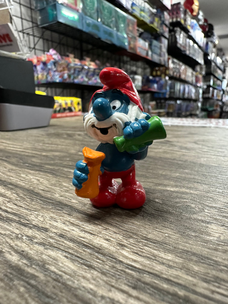 Smurfs VINTAGE Laboratory Papa Smurf (Schleich/Peyo 1966) – RedFive ...